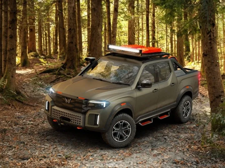 Mahindra Global Pik Up Truck Concept Unveiled | GearFliQ