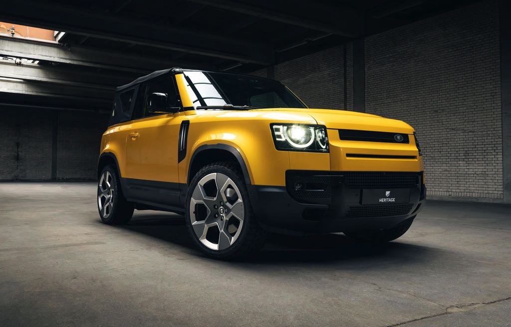 Heritage Customs Unveils Limited Edition Defender Convertible | GearFliQ