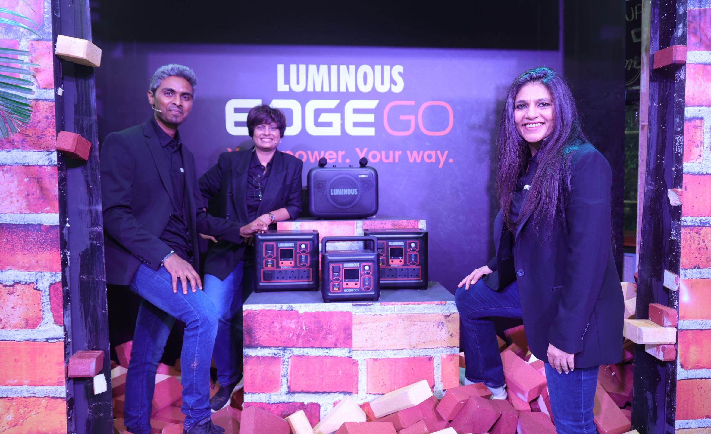 Luminous Launches EDGE GO 1500: India’s First Smart Audio Power Station ...