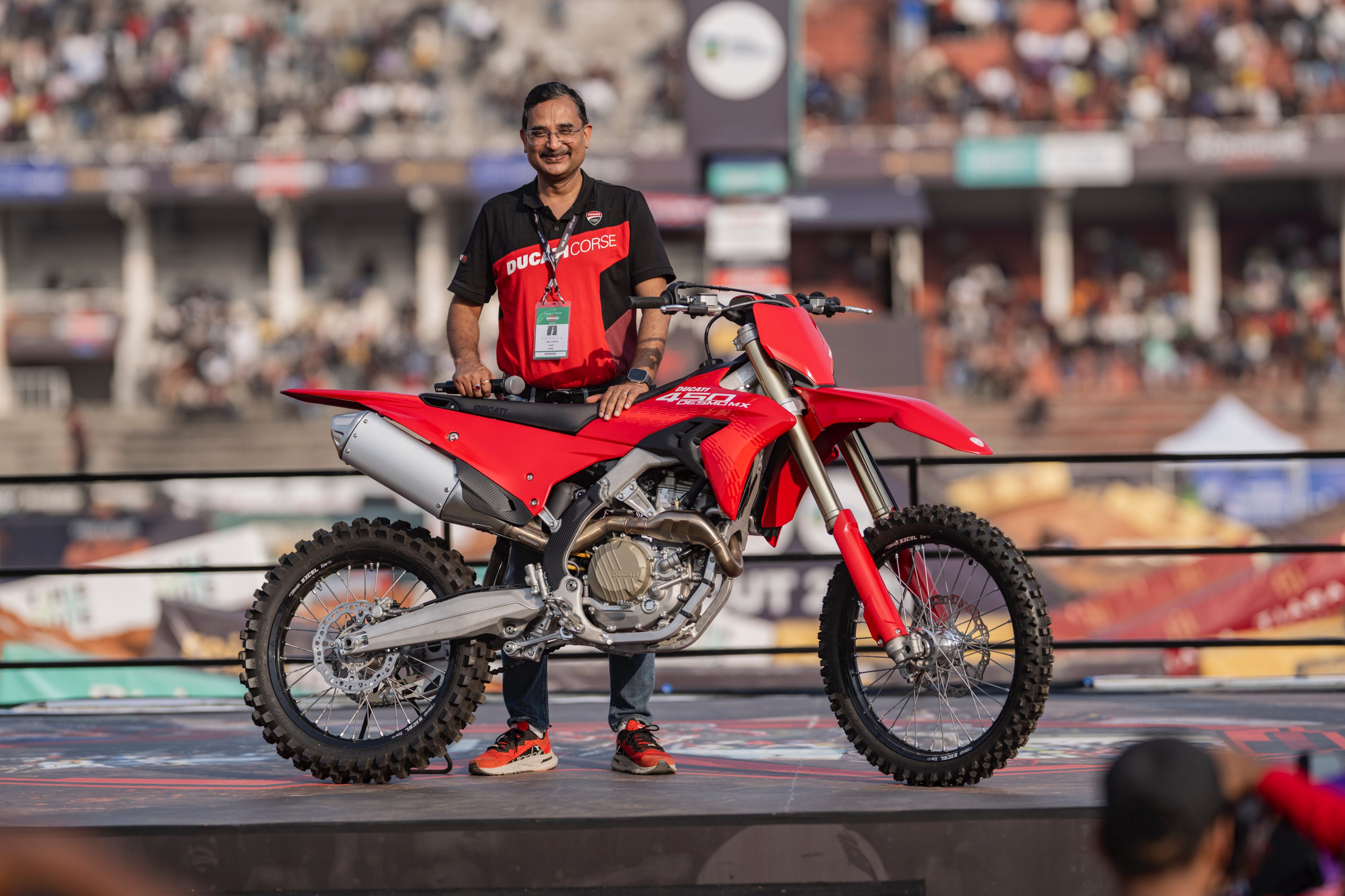 Ducati Desmo450 MX India Debut at ISRL Season 2 Finale | Launch in 2026 ...